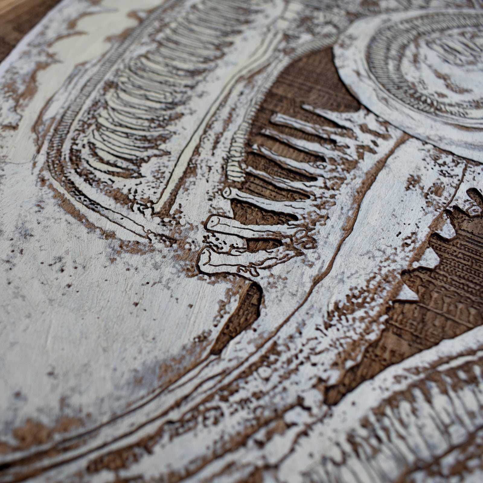 Unveiling Cosmic Horrors: Laser-Engraved & Painted Ancient Alien ...