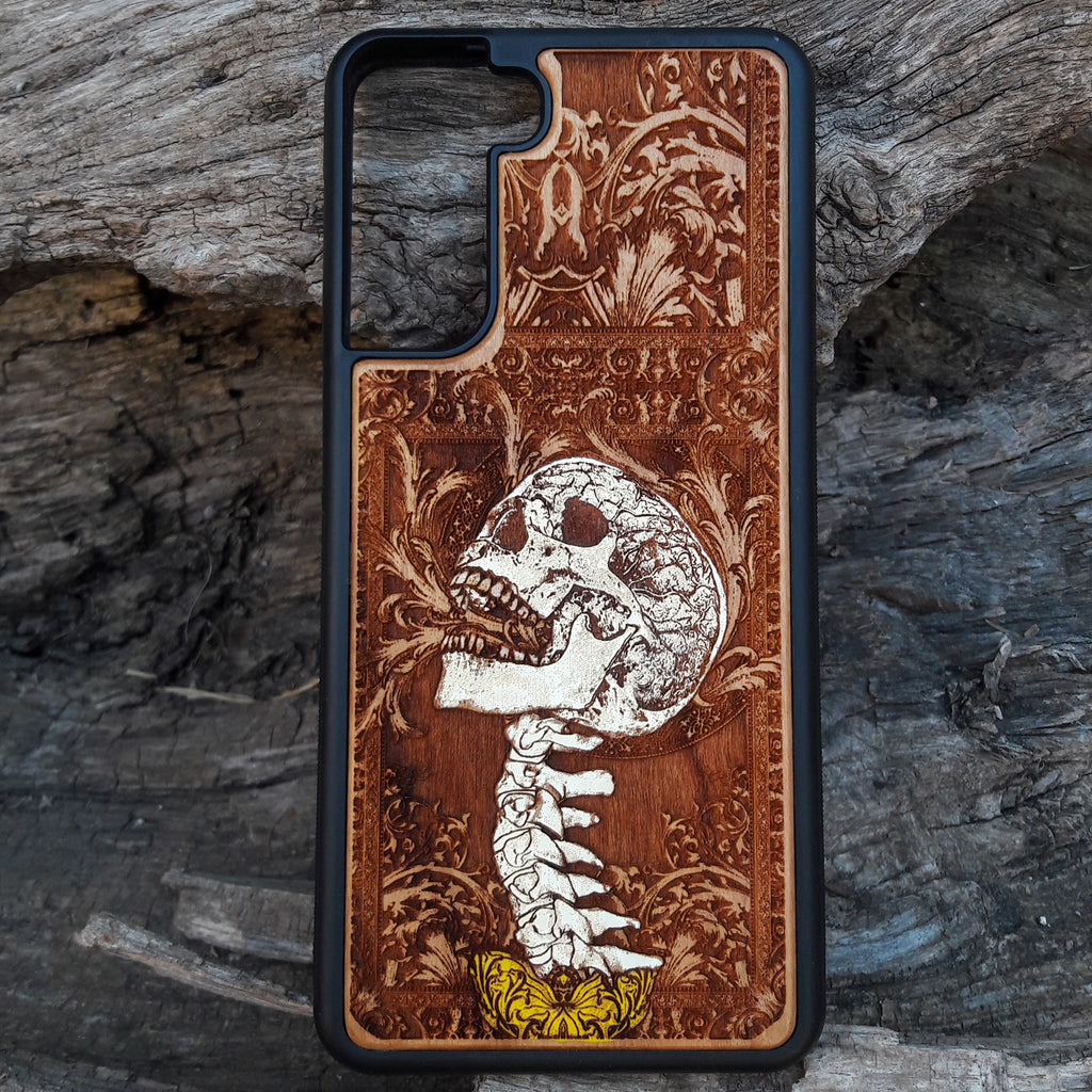 Goth Phone Cases for iPhone & Samsung Galaxy Note Cells | Engraved ...